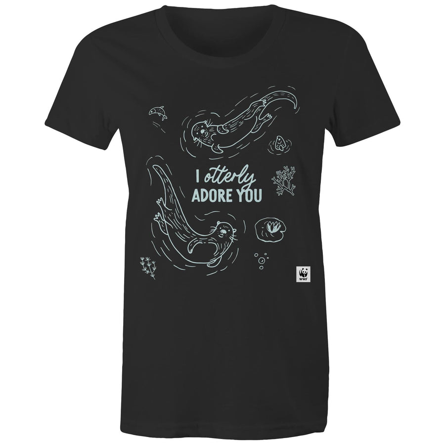 I Otterly Adore You T-Shirt | WWF-Australia Apparel